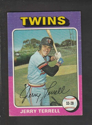 1975 Topps #654 Jerry Terrell VGEX Twins 161842 | eBay