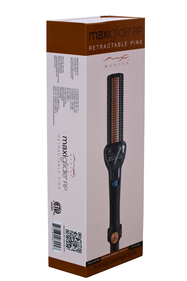 Maxius Maxiglide RP Retractable Pins Steamburst Professional Hair ...