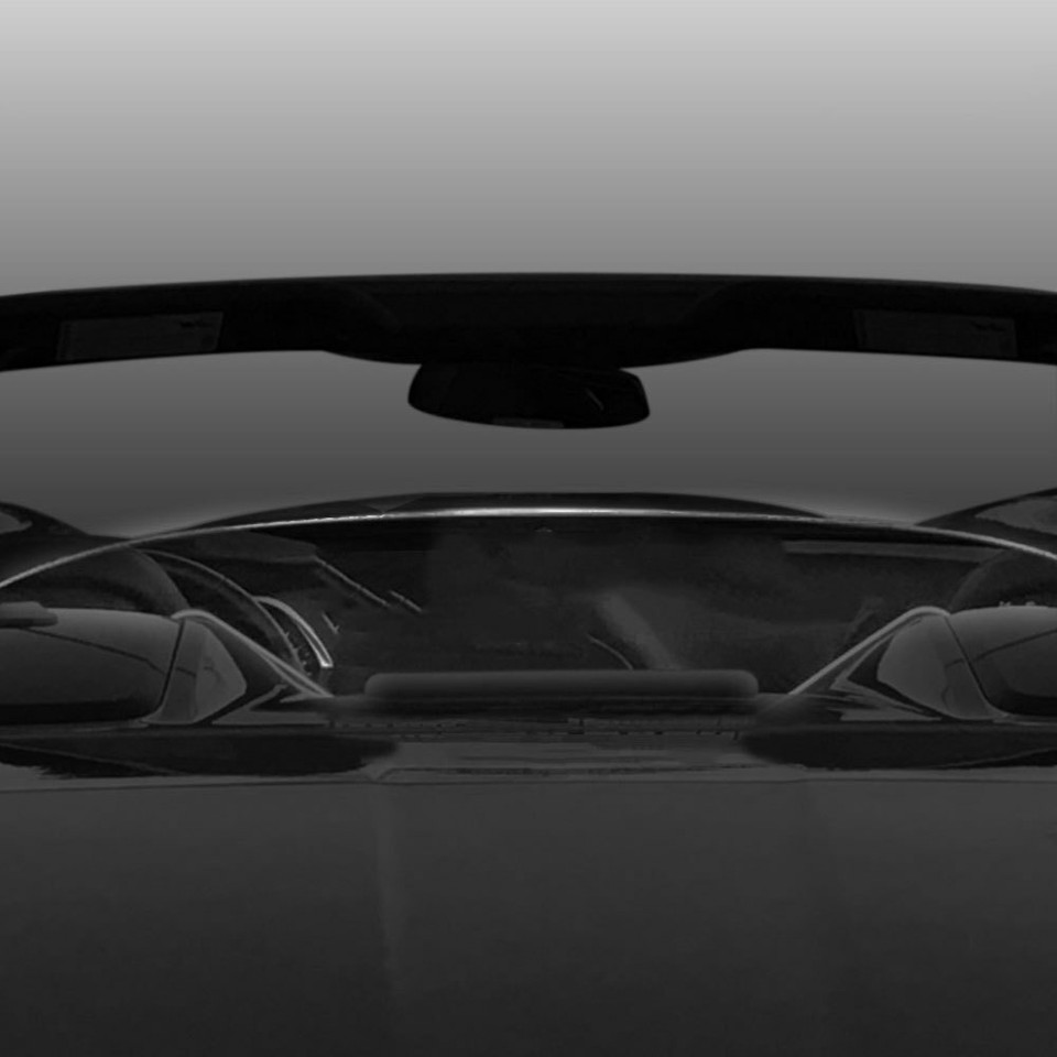 Wind Restrictor ® For 14-19 Corvette C7 Convertible SMOKE Wind ...