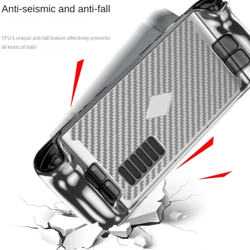 Protective Game Console Anti Slip TPU Cover Back Case for Deck | eBay