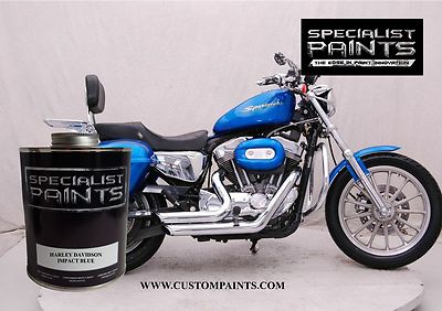 PINT KIT HARLEY DAVIDSON - IMPACT BLUE. MOTORCYCLE, AUTOMOTIVE, HOTROD ...
