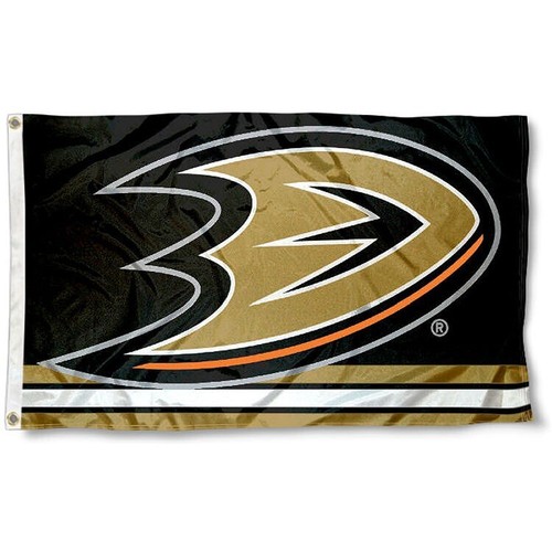 ANAHEIM MIGHTY DUCKS 3'X5' FLAG/BANNER **100% FULL COLOR ON BOTH SIDES ...