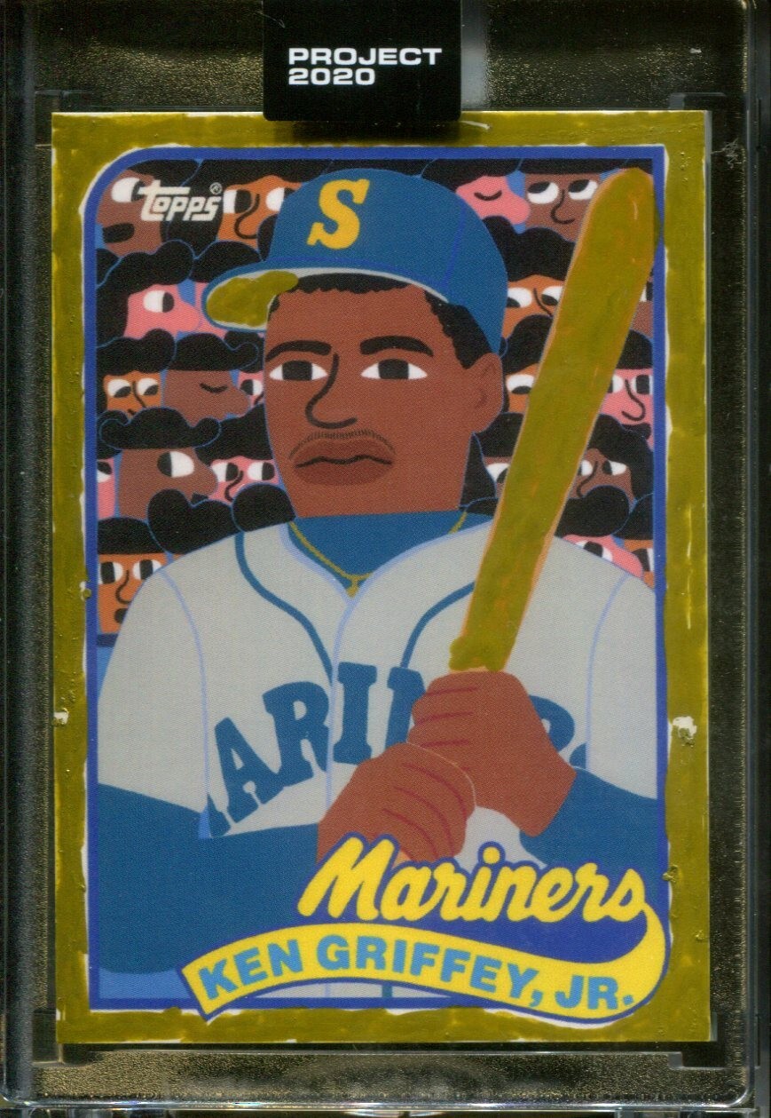 Project 2020 Ken Griffey Jr. Original Artist 1/1 Auto #88 Shore Griffey ...