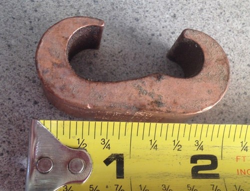 NOS C-Tap Copper Crimp Compr. Connector Burial 250KCMIL-3/0STR Die997 ...