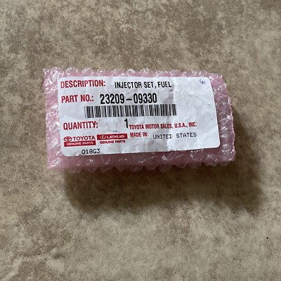 2320909330 Genuine Toyota INJECTOR SET, FUEL 23209-09330 | eBay