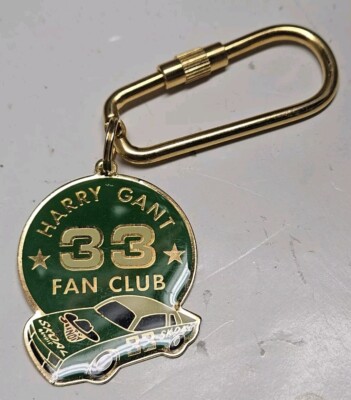 HARRY GANT FAN CLUB KEYCHAIN NASCAR Skoal Bandit Racing 33 ring | eBay