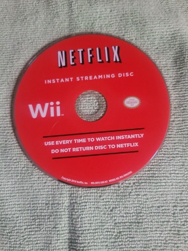 Netflix Streaming Disc (Nintendo Wii) Tested Disc Only | eBay