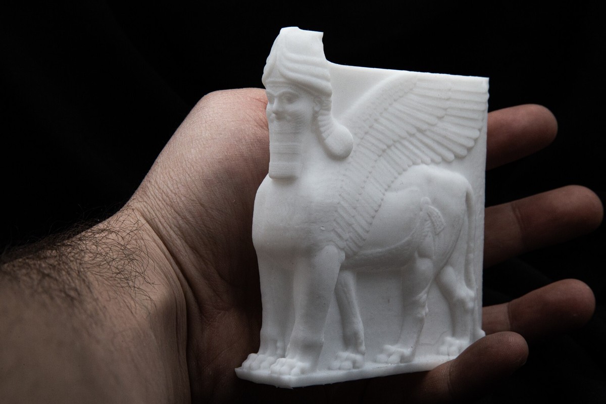 Lamassu Tattoos 4" Assyrian Lamassu Figurine | SLA Printed | | EBay