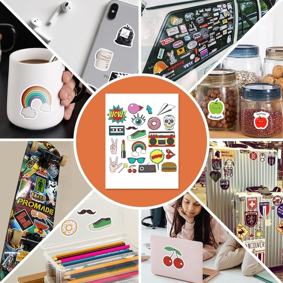 Sublimation Vinyl Sticker Paper 20x Matte White Waterproof Sublimation ...