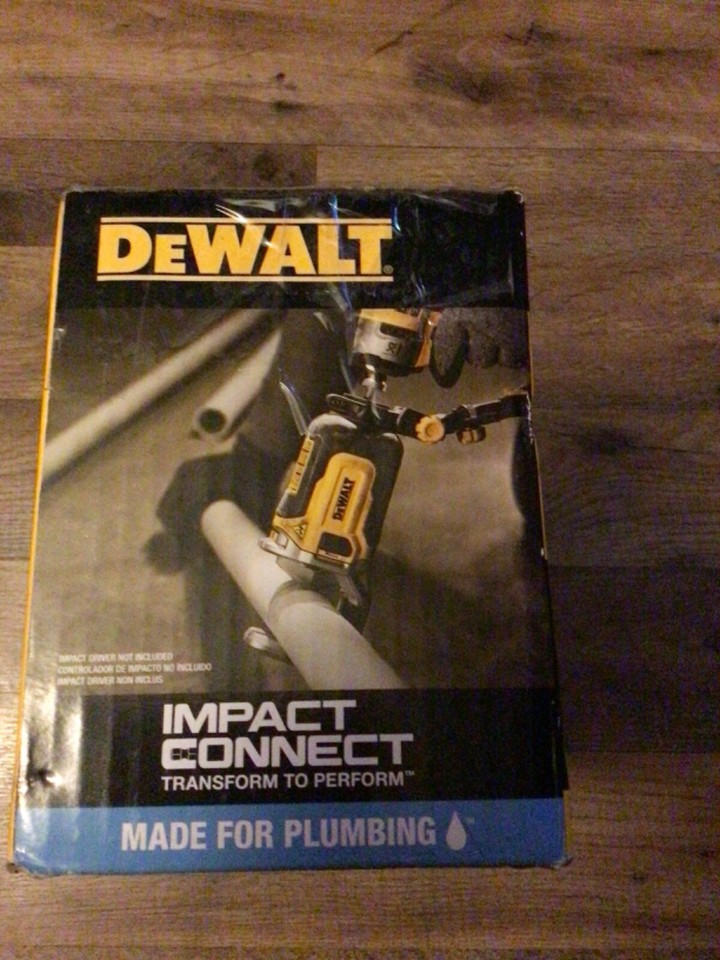 NEW DeWALT DWAPVCIR: Impact Connect PVC/PEX Pipe Cutter Attachment | eBay