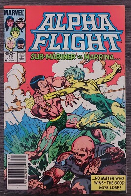 ALPHA FLIGHT #15 - SUB-MARINER VS MARRINA - MCU SPEC - JOHN BYRNE ...