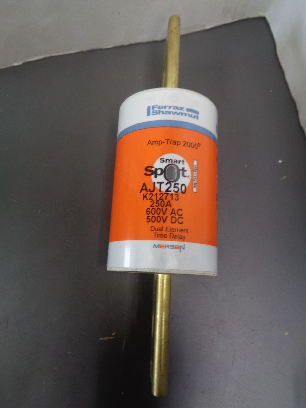 New Ferraz Shawmut AJT250 Amp Fuse SMART SPOT LPJ250SP Class J 600V NEW ...