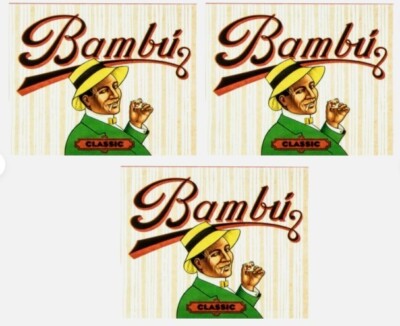 3 Pack of Bambu Classic Rolling Papers 100% Authentic Regular Paper | eBay