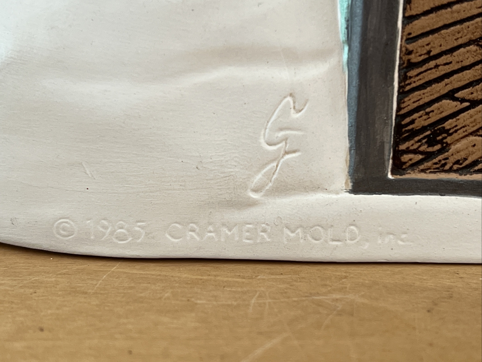 RARE Vintage 1985 Cramer Mold Ceramic 13.5” Tall Christmas House Signed ...