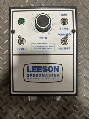 LEESON ELECTRIC 174308.00 SpeedMaster DC Drive Motor Control Reversing ...