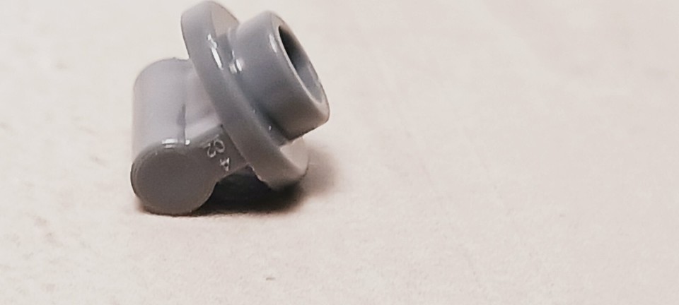 New LEGO Handle Fits in Hand Friends Too Dark Blue Gray Bar Grip Fits ...