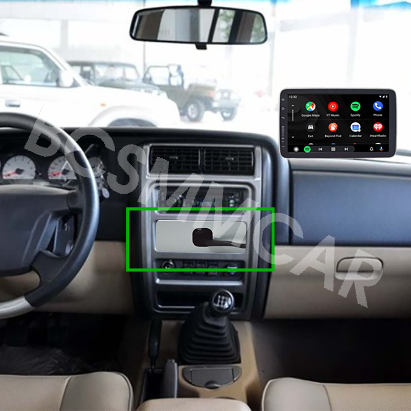 DIY Split Screen Car Radio Stereo GPS WIFI Player For Apple Carplay ...