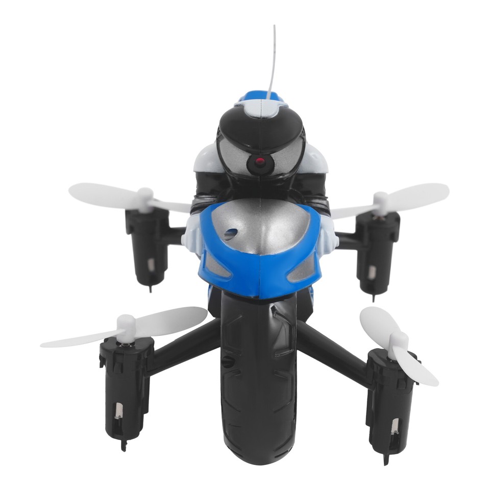 2 in 1 RC Flying Motorbike and Drone Motorcycles Toy Mini Drone with ...