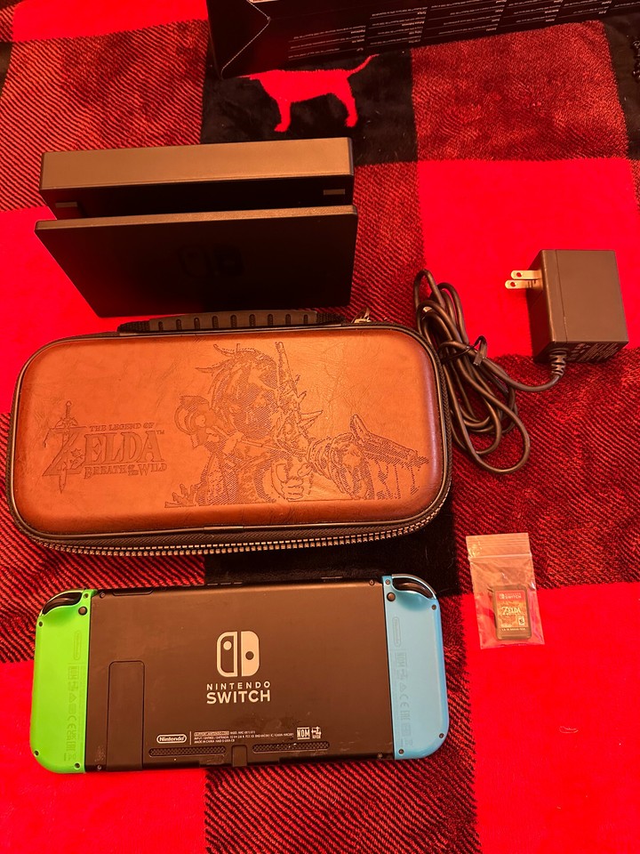 Nintendo Switch The Legend of Zelda - The Breath of the Wild console | eBay