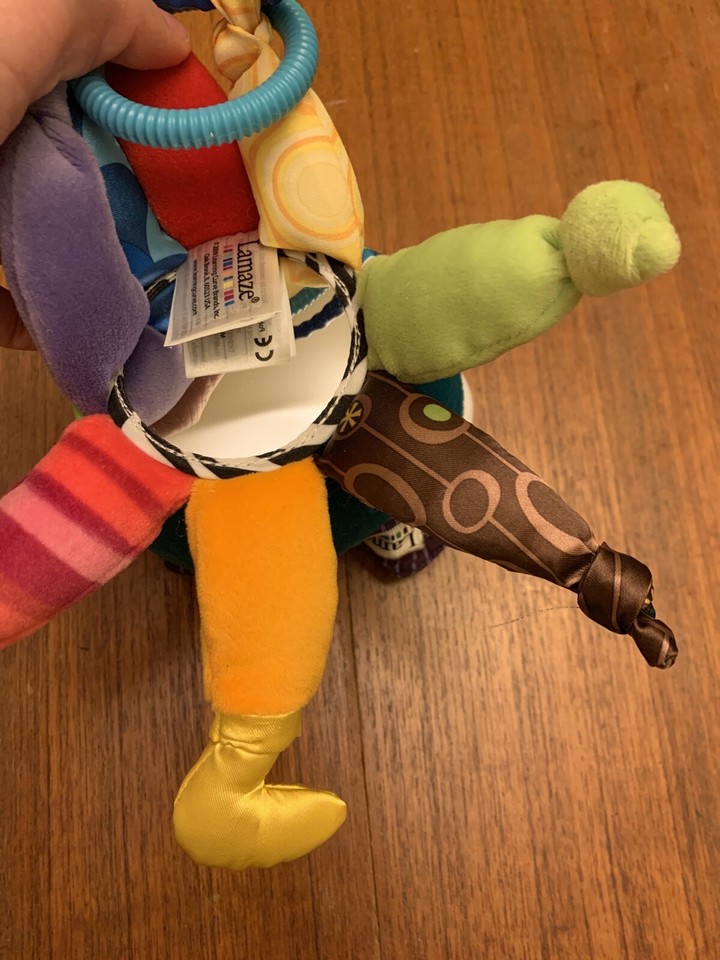 Lamaze Pirate Octopus Tomy Baby Toy Activity Teether Soother Crinkle ...