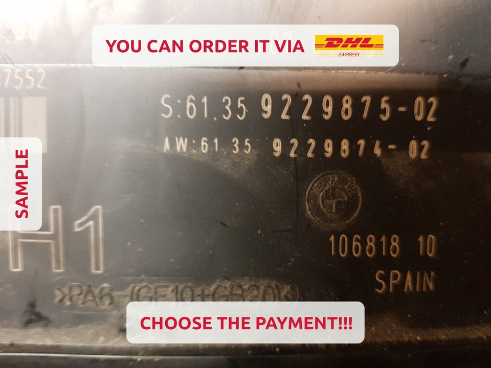 BMW E90 E91 E92 E93 BODY CONTROL MODULE Junction box 3 9229875 FS | eBay