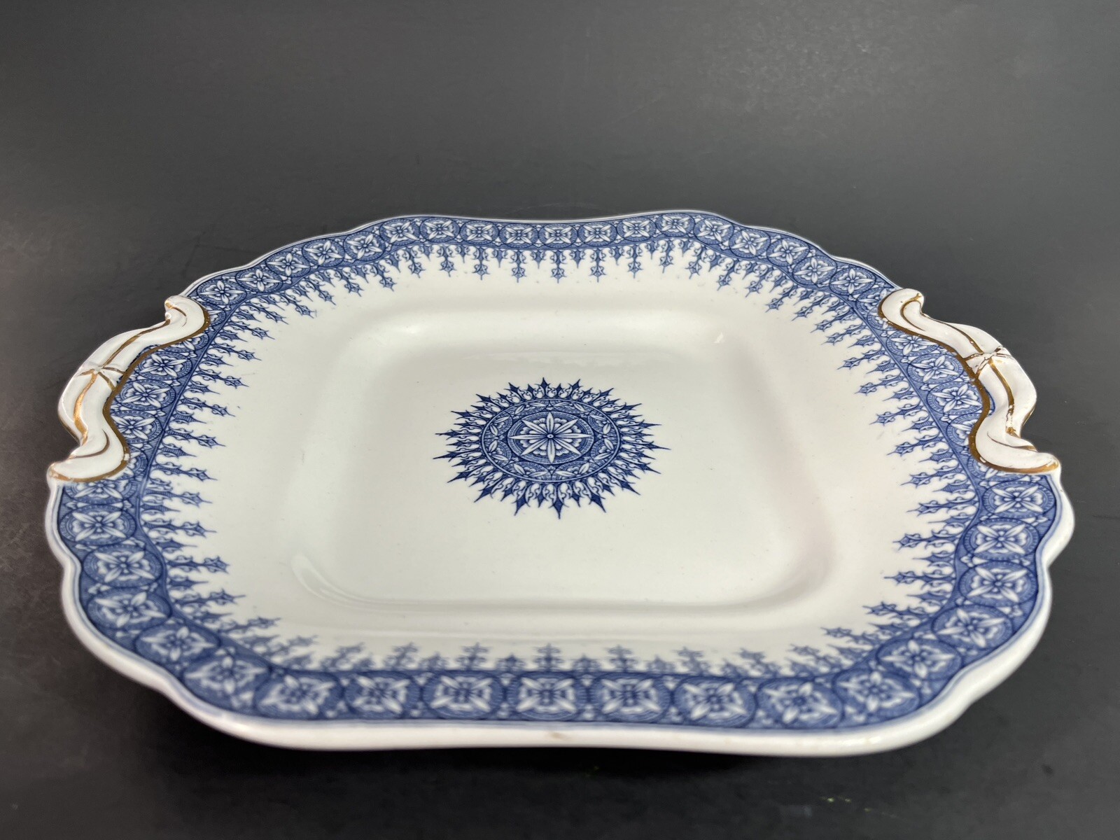 Royal Worcester Boston Platter Square Dessert Plate Jones McDuffee ...