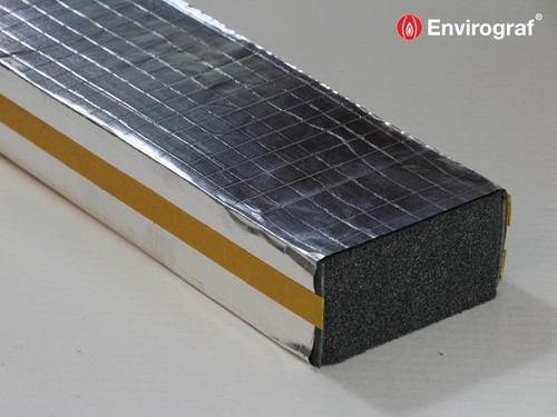 Intumescent Fire Stop Blocks Non Fibrous Envirograf Fire Safety Foil ...
