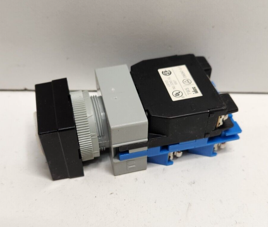 NEW OLD STOCK! IDEC 120V ILLUMINATED MAINTAINED PUSH BUTTON AOLW | eBay
