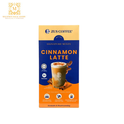 ZUS Instant Coffee Signature Mixes Cinnamon Latte 5 Sachets - Halal ...
