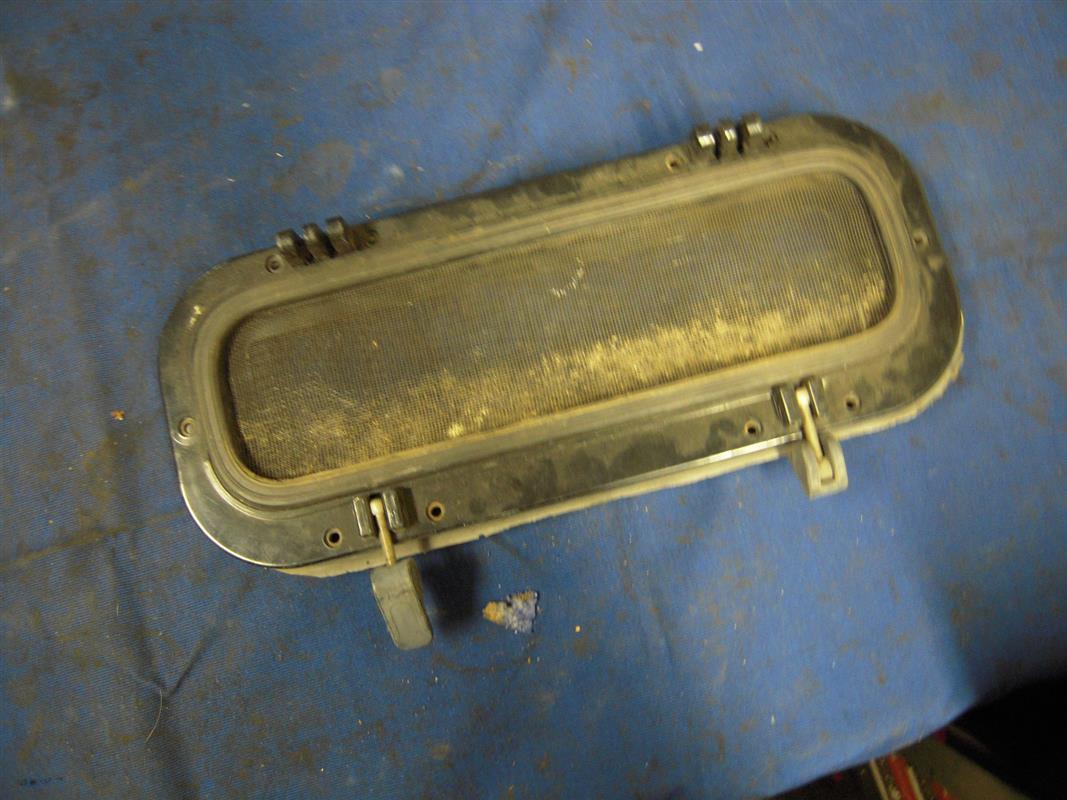 Boat Side Window w/Trim, fit many applications if the cut out is right ...