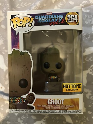 Funko POP! Guardians of the Galaxy Vol2 BABY GROOT Candy Bowl Hot Topic ...