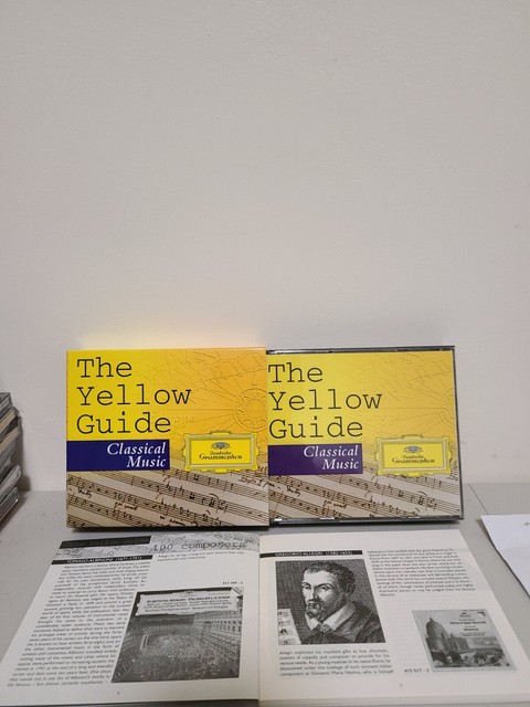 The Yellow Guide to Classical Music (CD, Jun-2000, 3 Discs, Deutsche ...