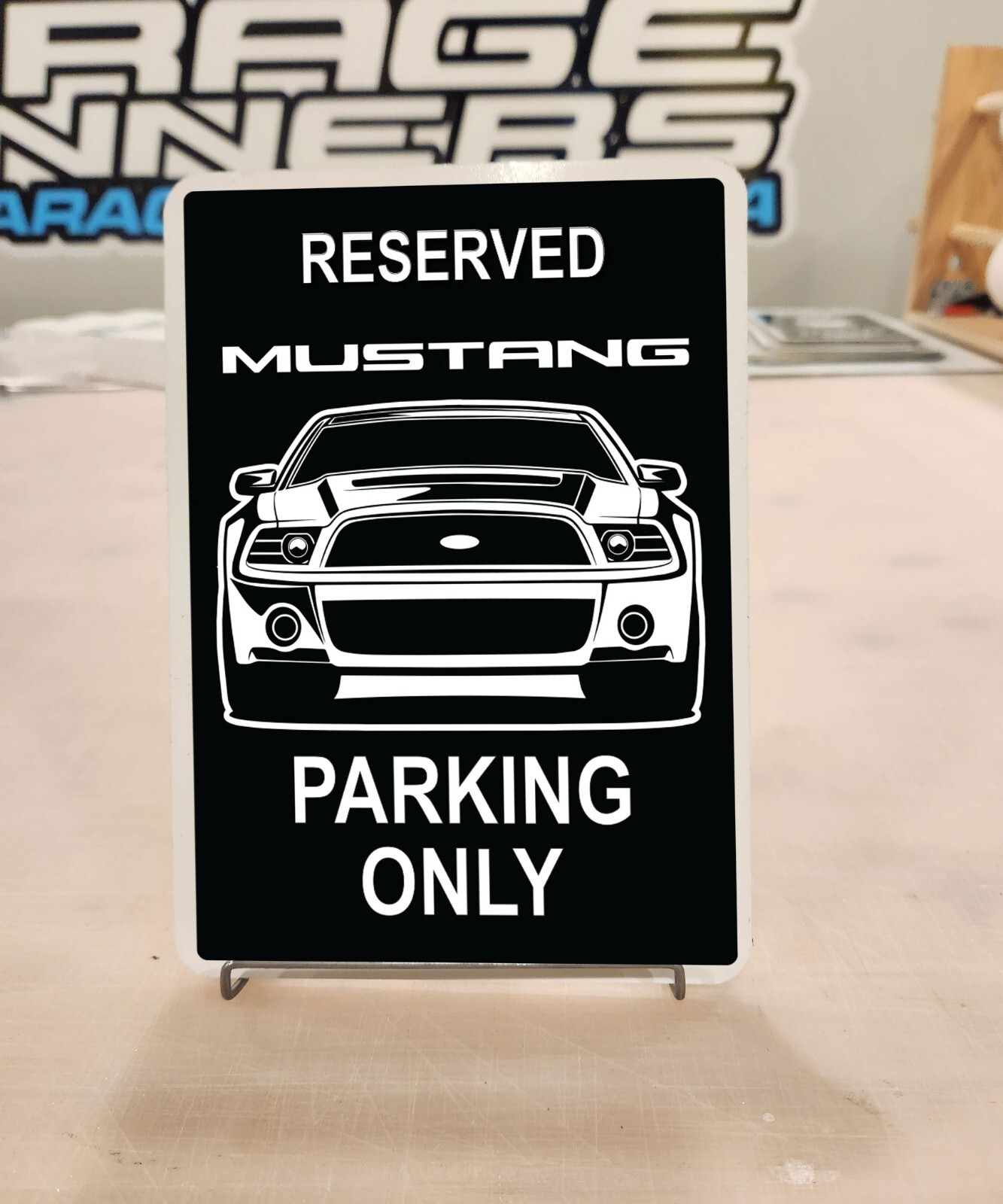 Ford Mustang GT, Mustang S197 Signs, Mustang Owners, Parking Sign | eBay