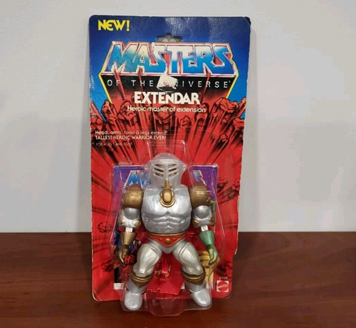 MASTERS OF THE UNIVERSE New Sealed 1986 Mattel EXTENDAR Age 5 ...