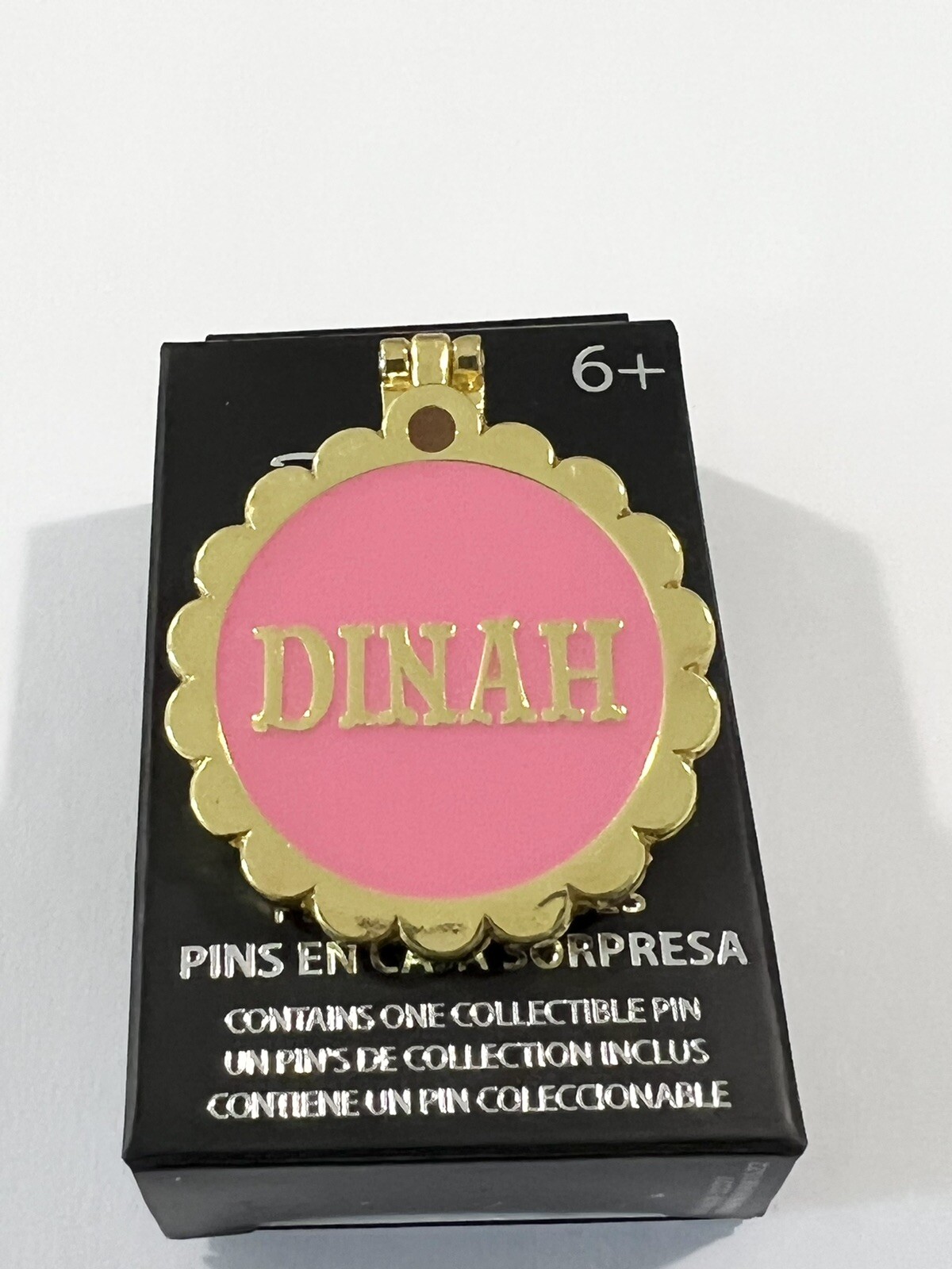 Loungefly Disney Pets Hinged Name Tags Blind Box Pin - DINAH - Opened ...