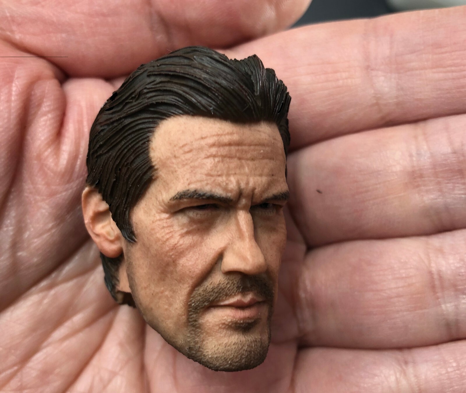 1/6 Josh Brolin male head for phicen hot toys 12" figure deadpool ...