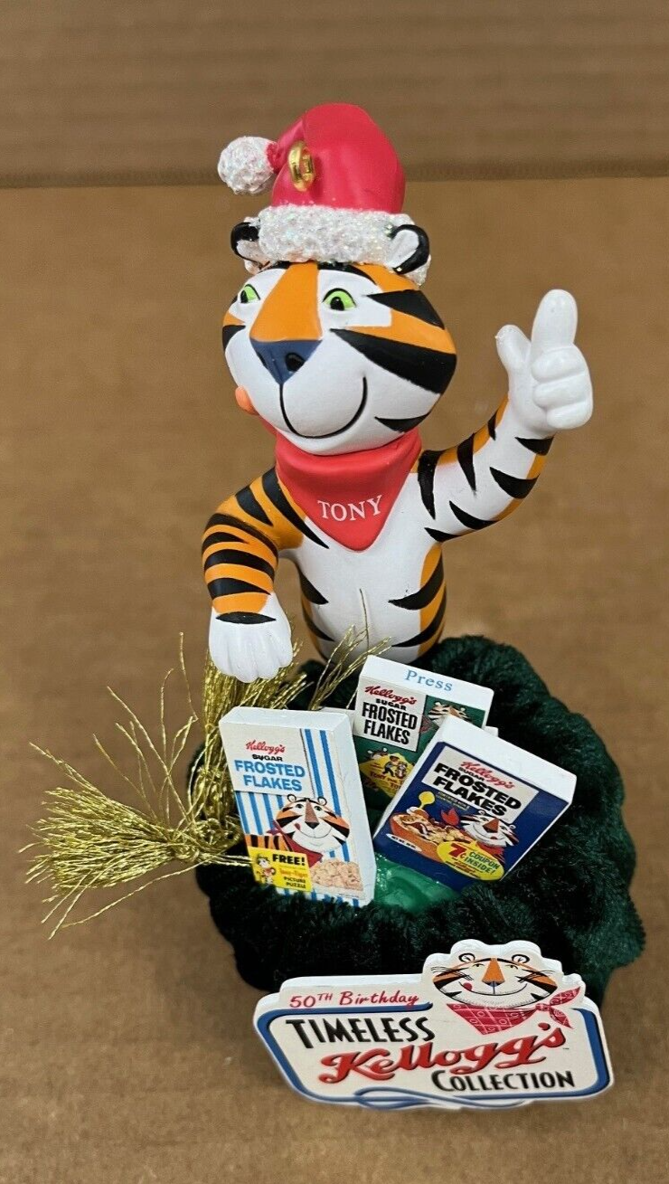 Tony The Tiger 50th Birthday Timeless Kellogg's Collection TALKING ...