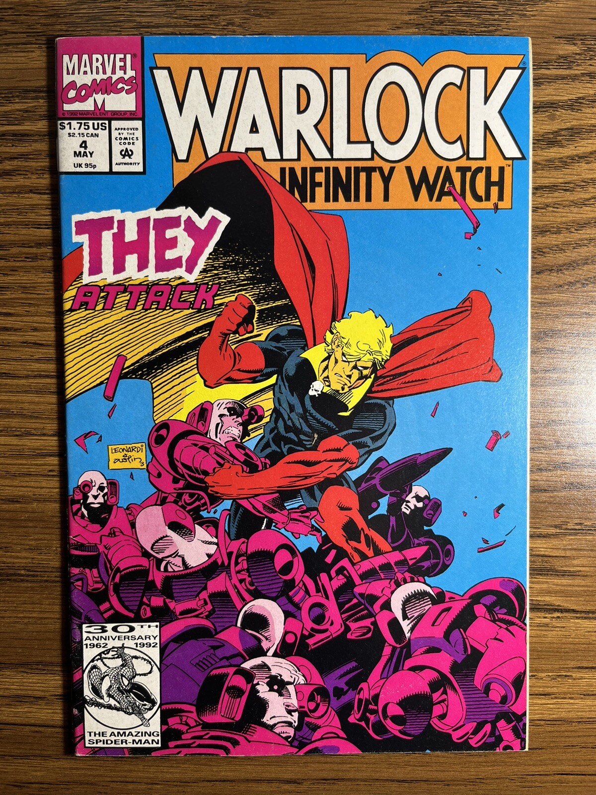 WARLOCK AND THE INFINITY WATCH 4 GAMORA MOONDRAGON MARVEL COMICS 1992 C ...
