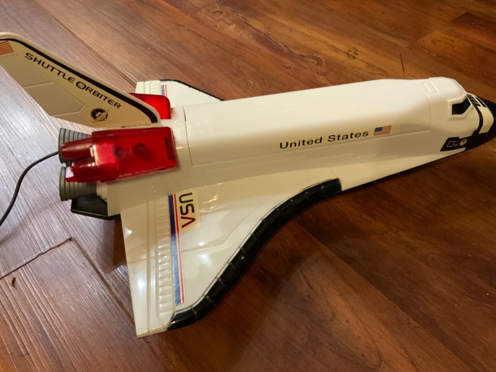 Goldlok Vintage Space Shuttle Orbiter Remote Control Toy Vehicle Lights ...