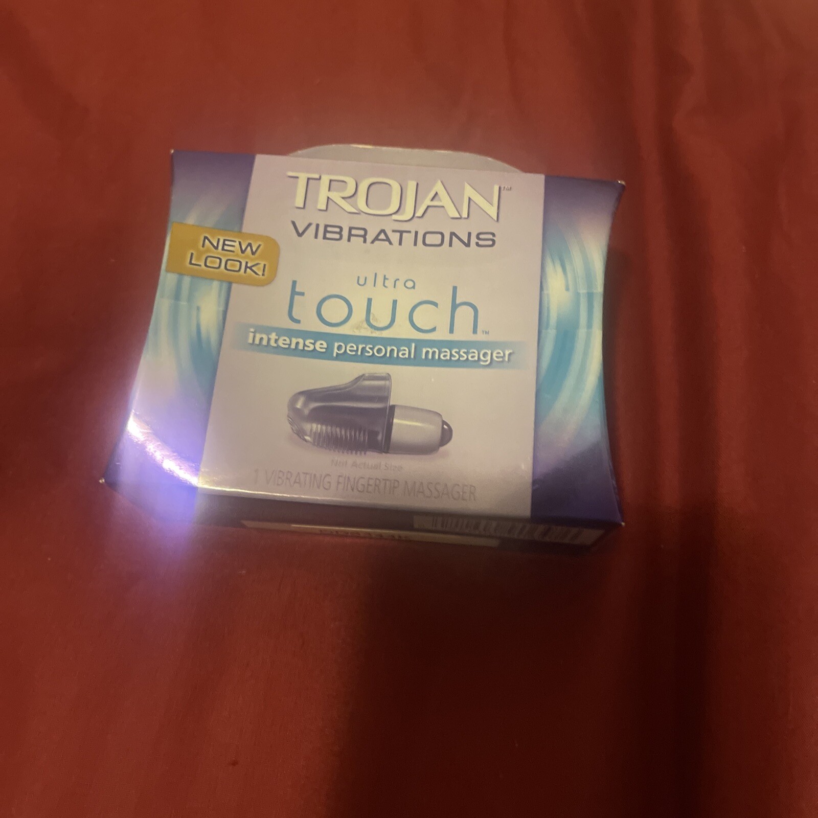 Trojan Ultra Touch Couples Fingertip Vibrator Portable Waterproof ...