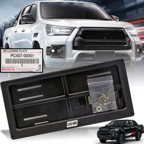 Genuine License Plate Frame Sport For Toyota Hilux Fortuner Camry ...