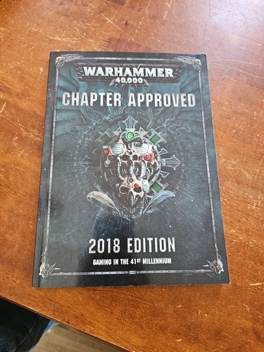 Warhammer 40,000: Chapter Approved 2018 Edition 40K Games Workshop | eBay