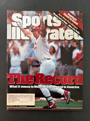 Sports Illustrated September 14, 1998 Mark McGwire The Record | eBay