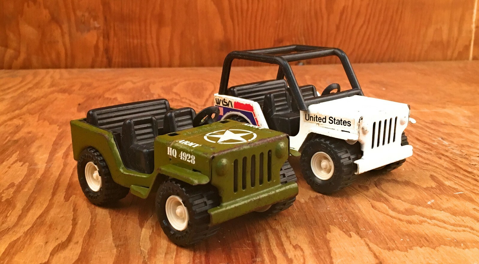 Vintage Buddy L NASA Jeep and Army Jeep, Made in Japan | eBay