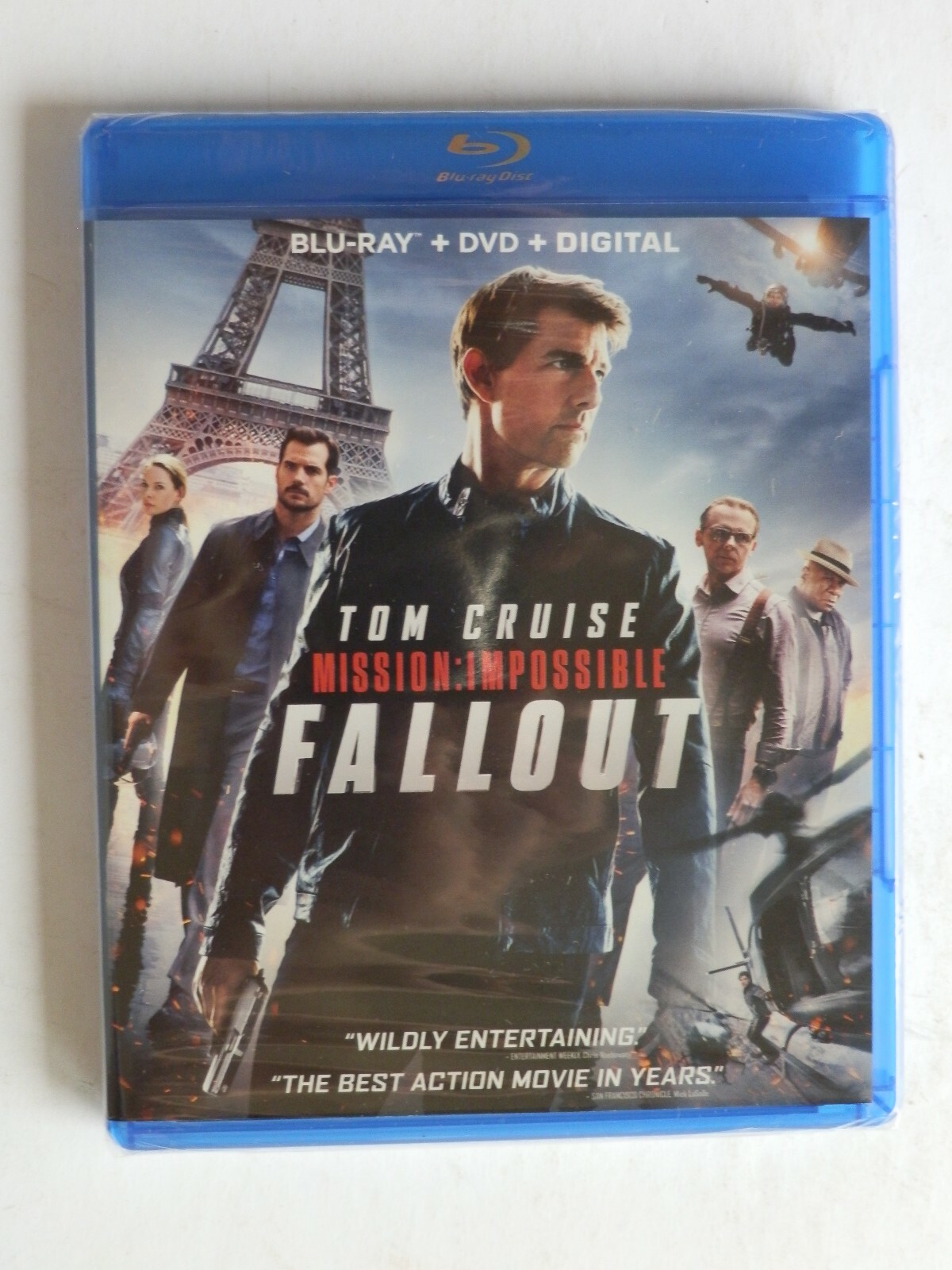 Mission Impossible Tom Cruise Fallout Blu-ray DVD Digital Slipcover ...