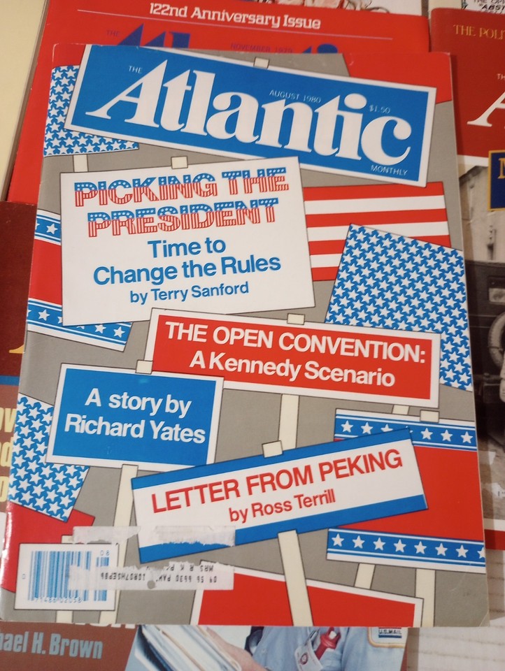 The Atlantic Monthly Magazine lot Of 12 Issues 1977-1982 | eBay