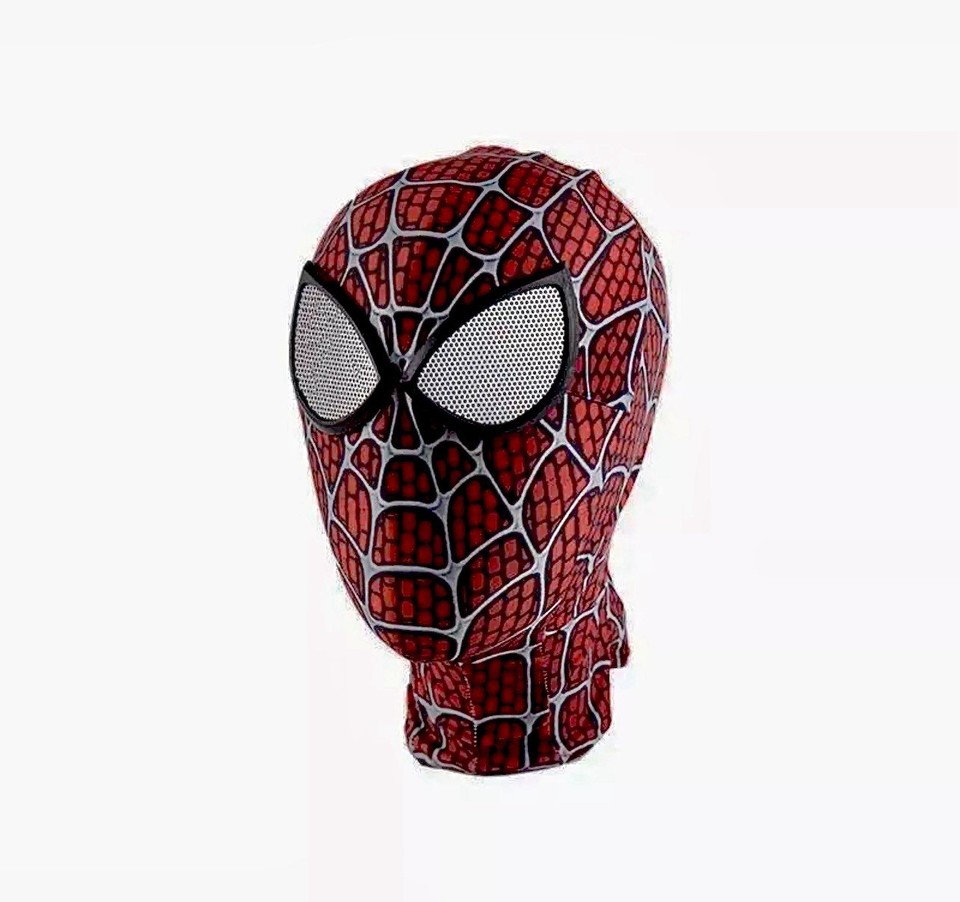 Halloween Kids Spiderman Full Face Mask Superhero Party Cosplay ...