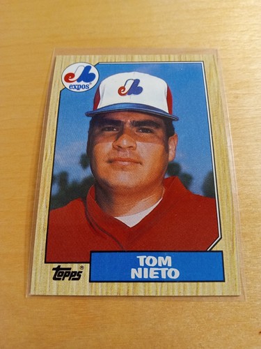 1987 Topps #416 TOM NIETO Montreal Expos Baseball Card, Catcher, Star ...