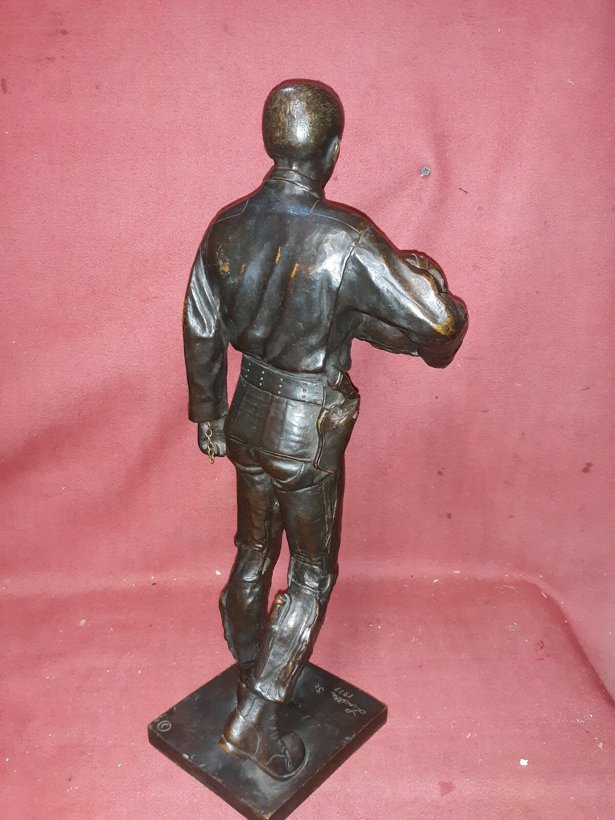 Lawrence Ludtke Texas Bronze Sculpture Air Force Gen Robbie Risner ...