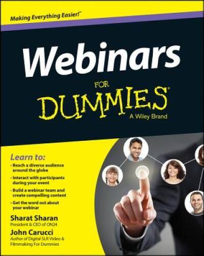 Webinars For Dummies (For Dummies (Computers)) - Paperback - GOOD | eBay